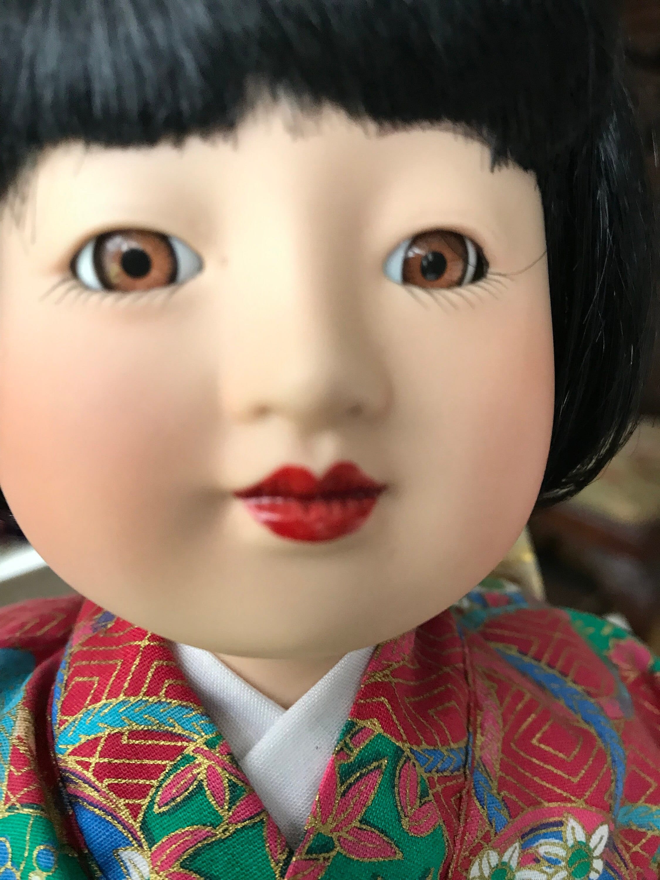 Hanako Porcelain Doll by Crowne - Etsy