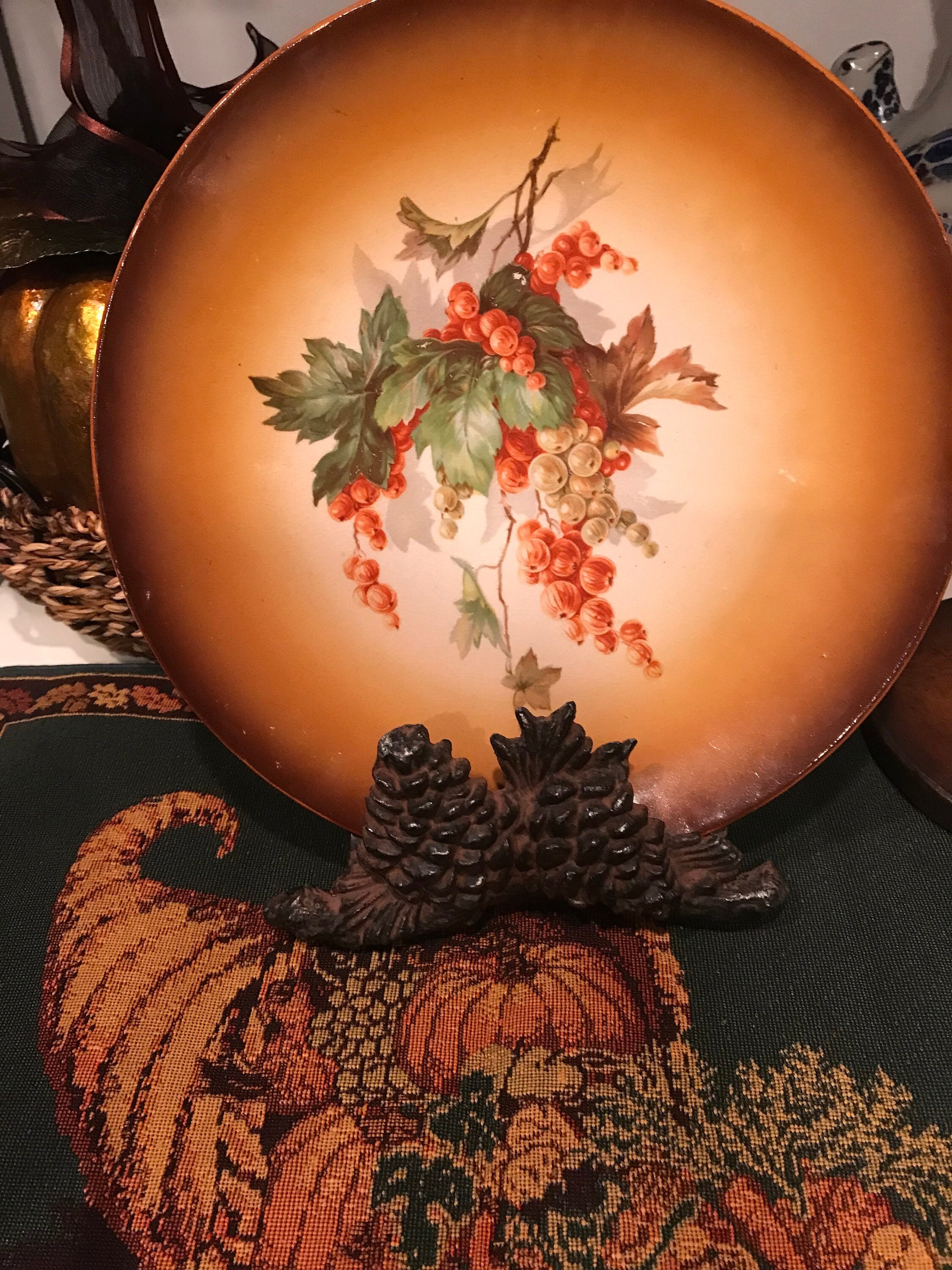 Rare Antique Homer Laughlin Art Pottery Plate Early - Etsy