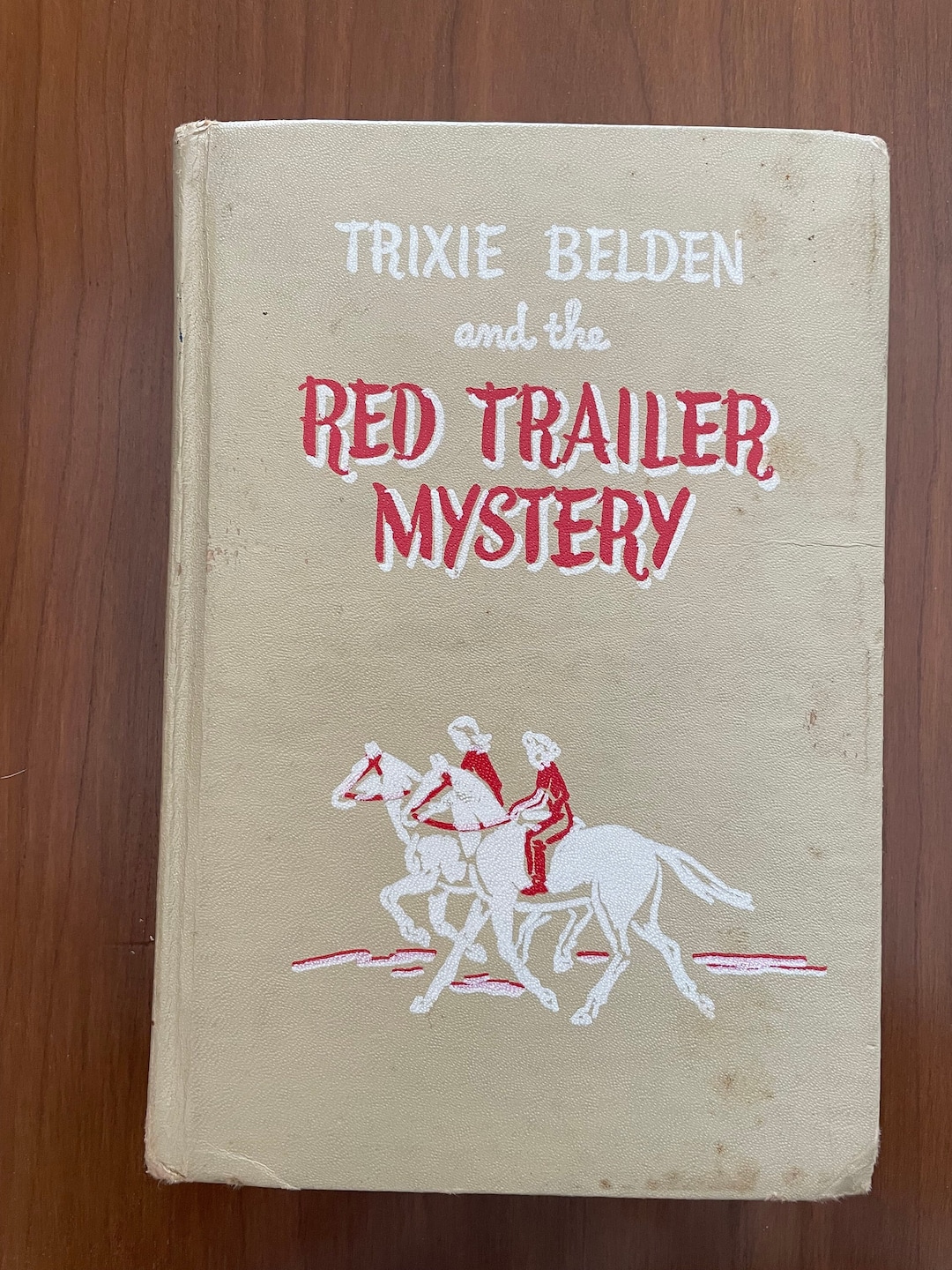 Antique Book Trixie Belden Red Trailer Mystery Book 1950 - Etsy