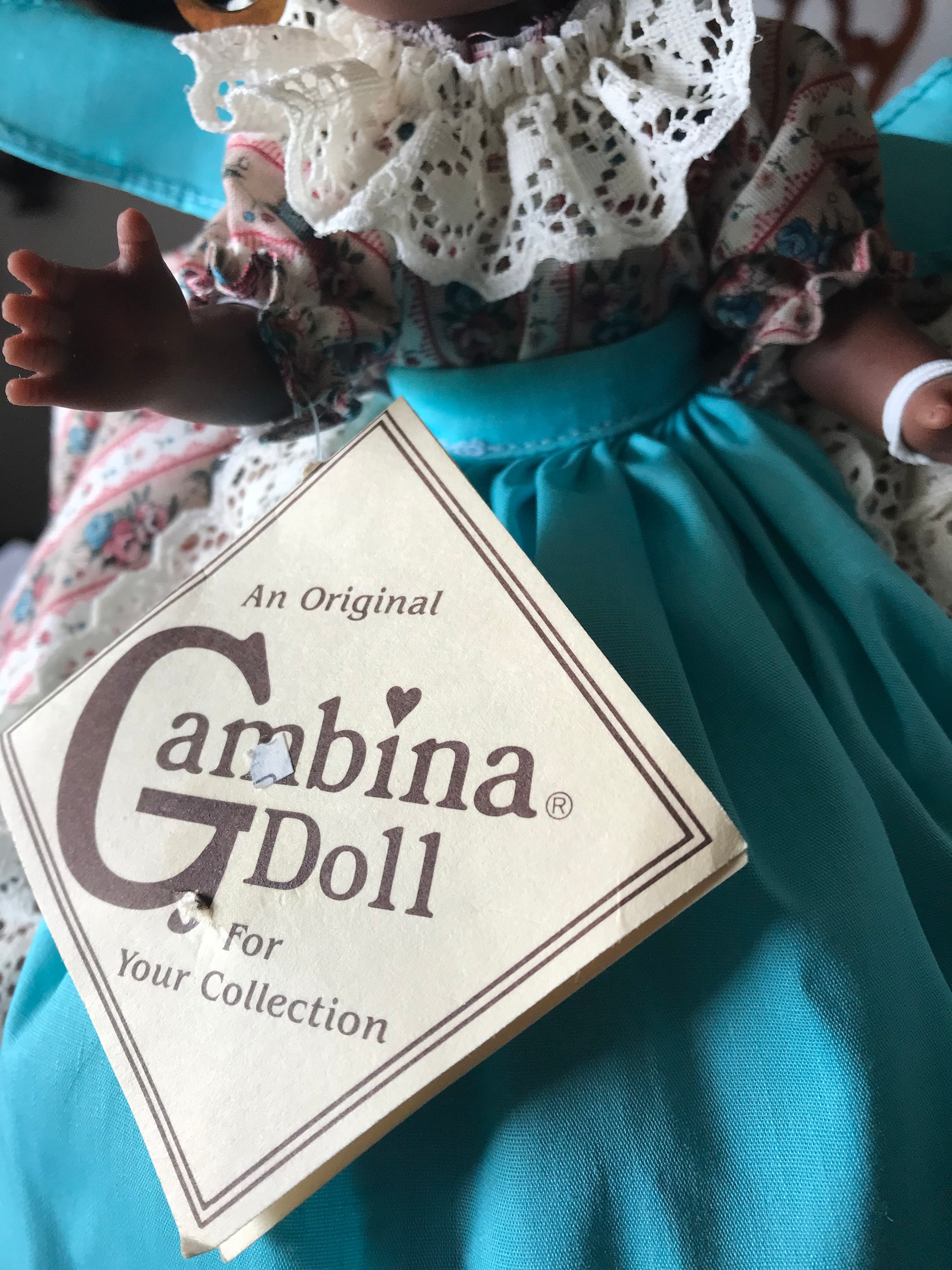Vintage Gambina Doll Company Folk Art African American Doll - Etsy