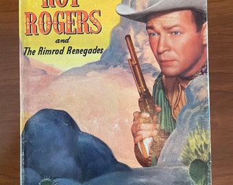 Roy Rodgers and the Raiders of Sawtooth Ridge Antique Children's Book ...