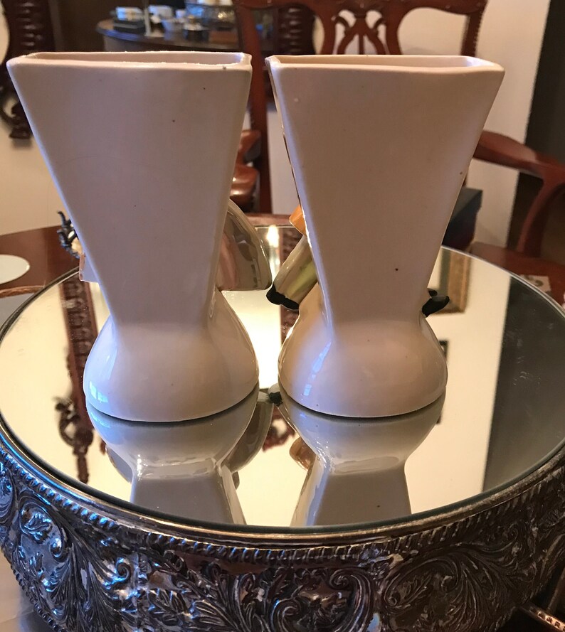 Antique Art Deco Lusterware Vases Pair - Etsy