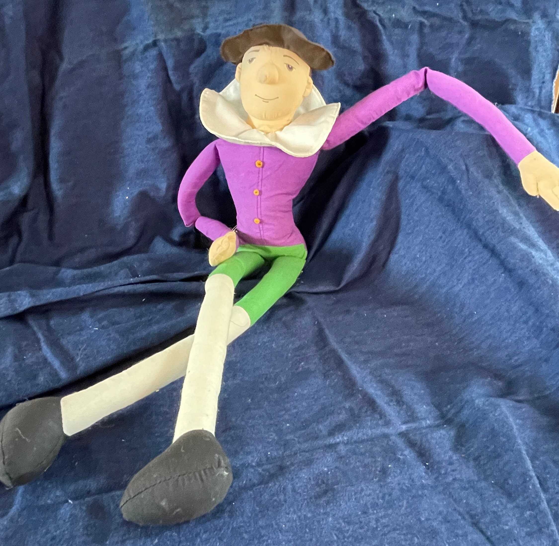 Vintage Colonial Williamsburg hotch Potch Souvenir Doll 1996 - Etsy