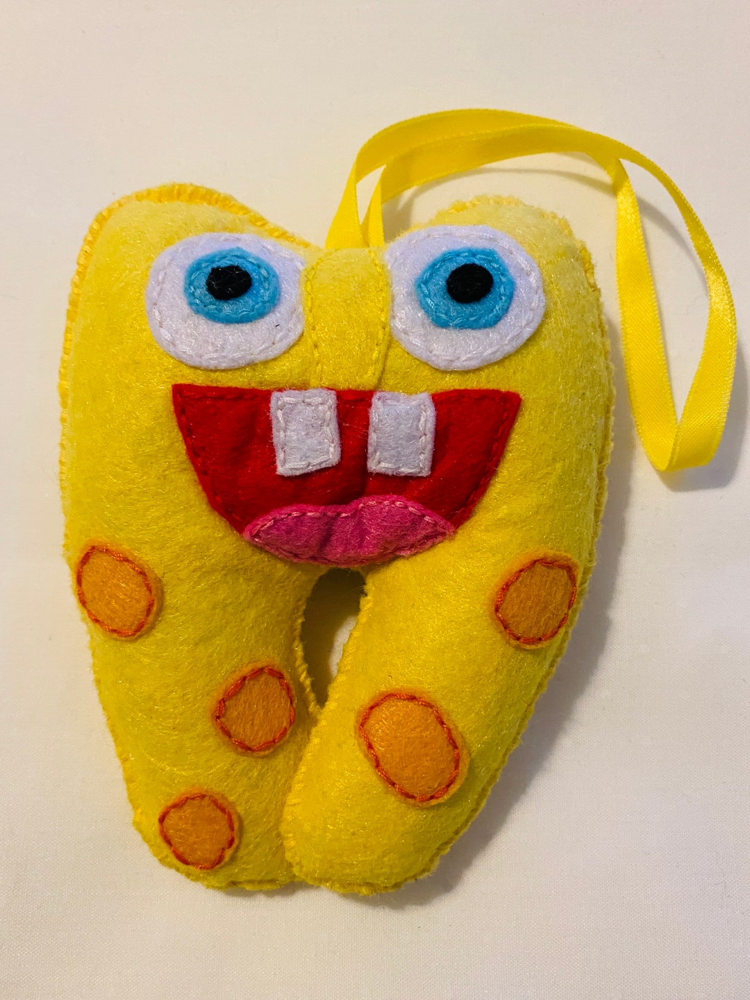 Tooth Fairy Pillow Spongebob - Etsy