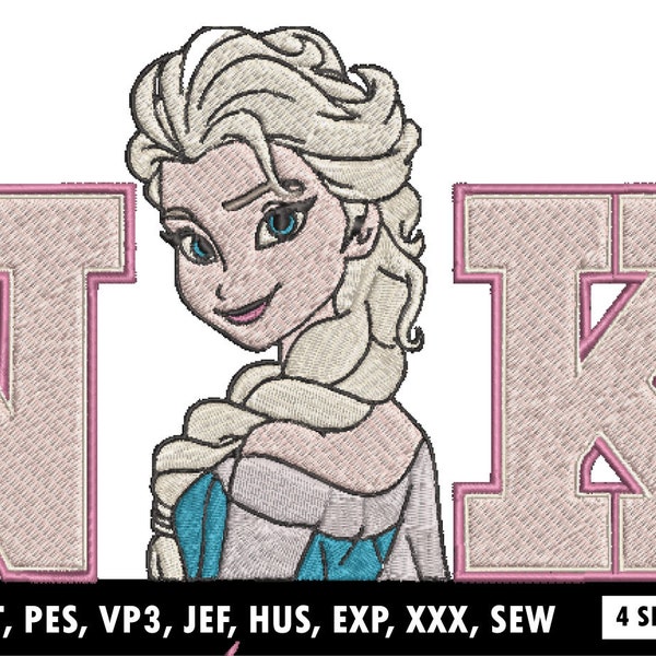 Frozen Embroidery - Etsy