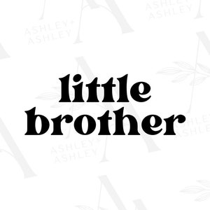 Little Brother SVG, Little Bro Svg, Little Brother Svg, Brother Svg ...