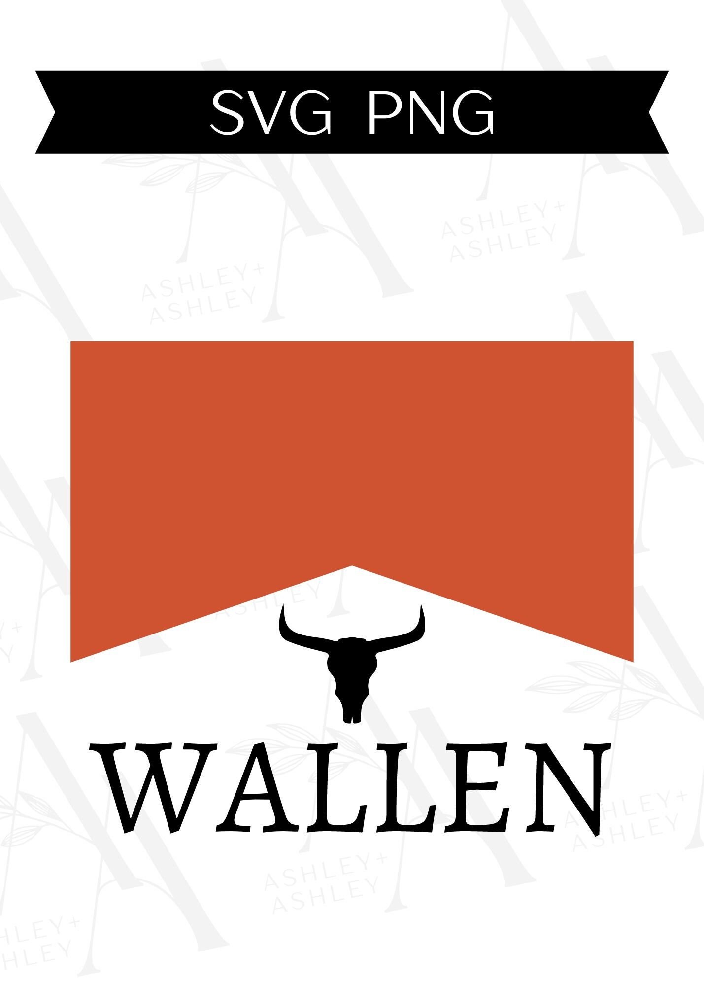 Wallen SVG PNG, Morgan Wallen Svg, Country Music, Bull Skull, You Proof ...