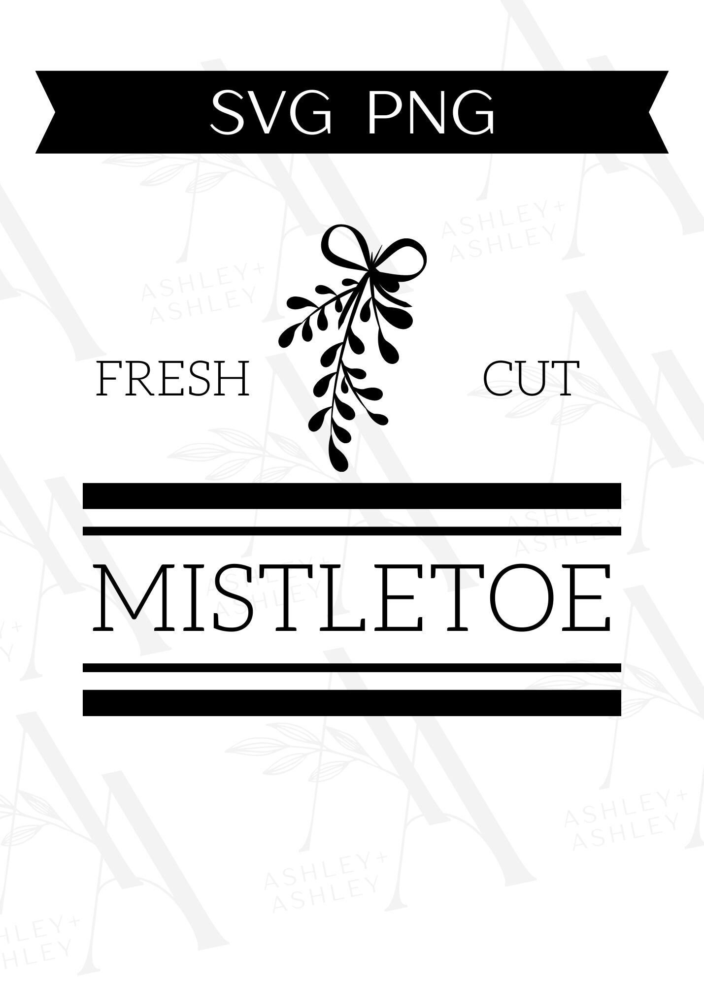 Fresh Cut Mistletoe SVG, Mistletoe Svg, Fresh Cut Mistletoe Png ...