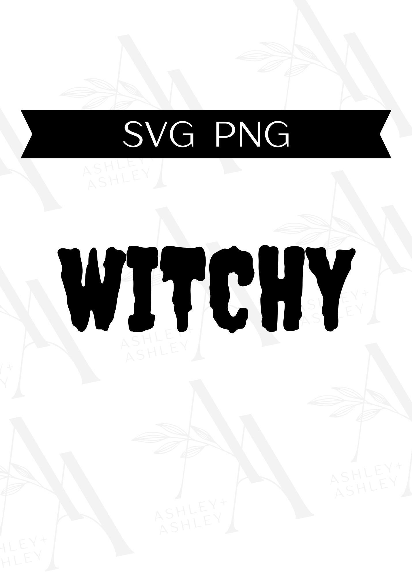 Witchy SVG Witch Svg Witchy Png Halloween Svg Witch Png - Etsy