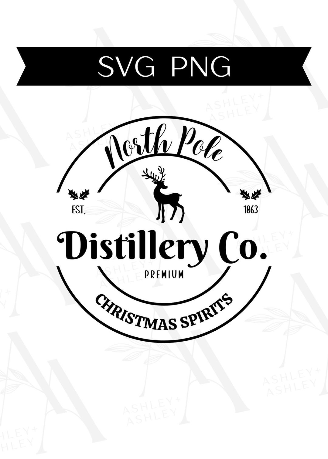 North Pole Distillery SVG, Christmas Svg, Santa Svg, North Pole ...