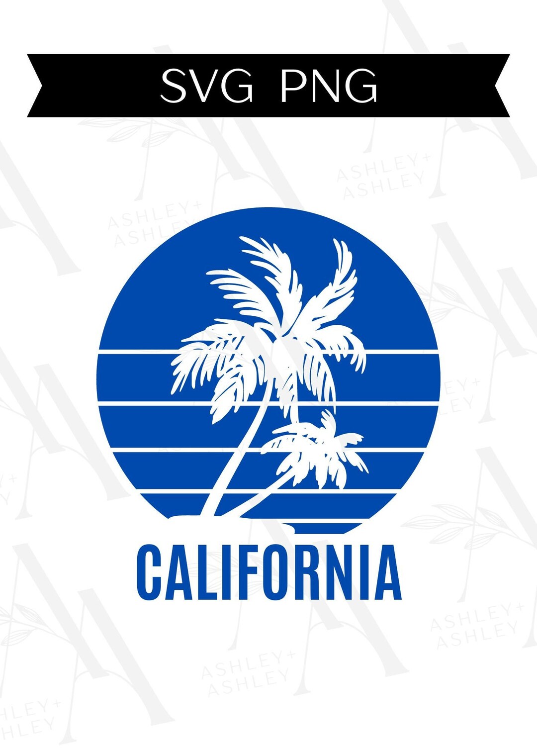 California SVG PNG, Palm Trees Svg, Golden State, Golden Coast, Cali ...