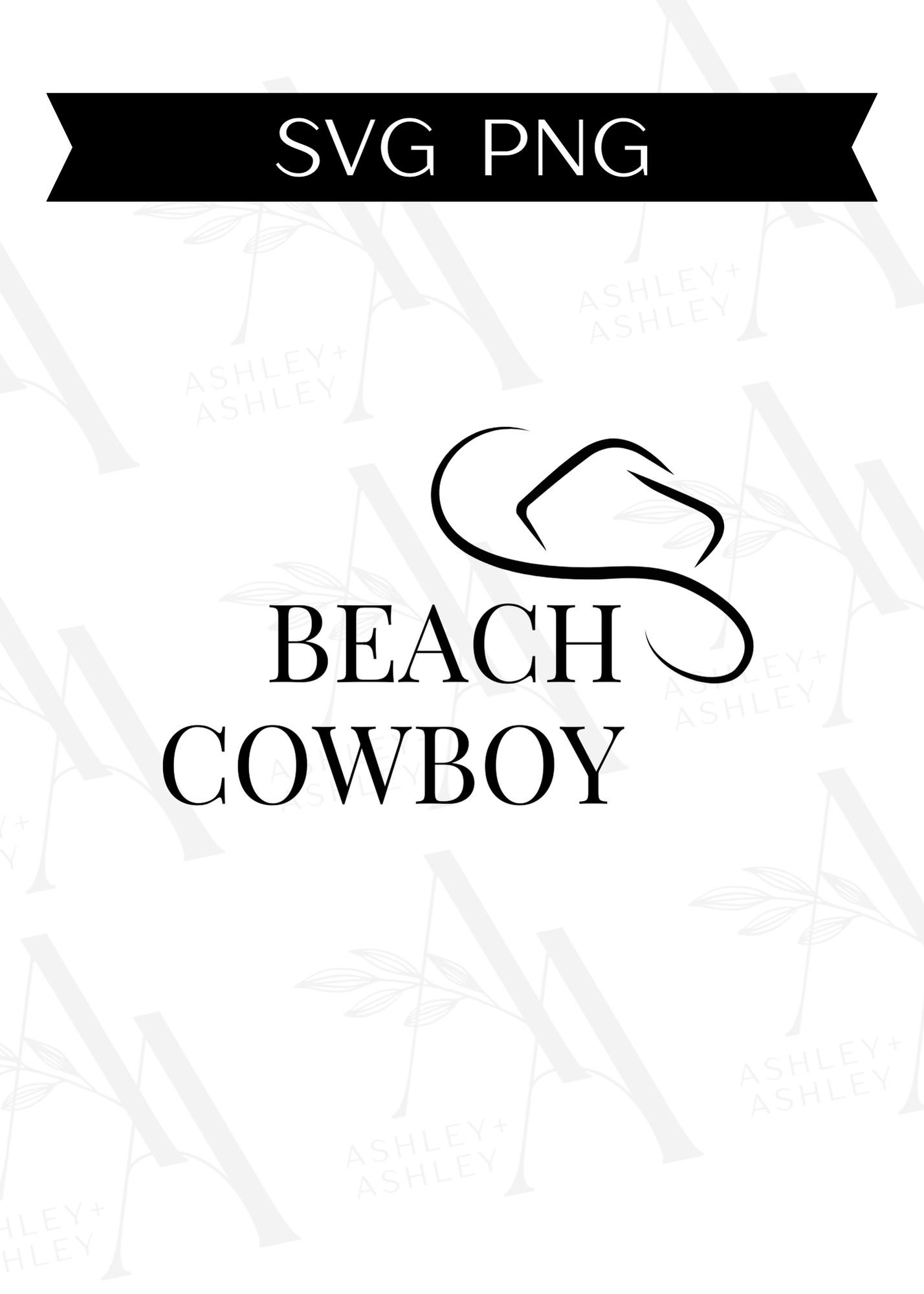 Beach Cowboy SVG PNG, Coastal Cowboy, Beach Vibes, Country Boy, Digital ...