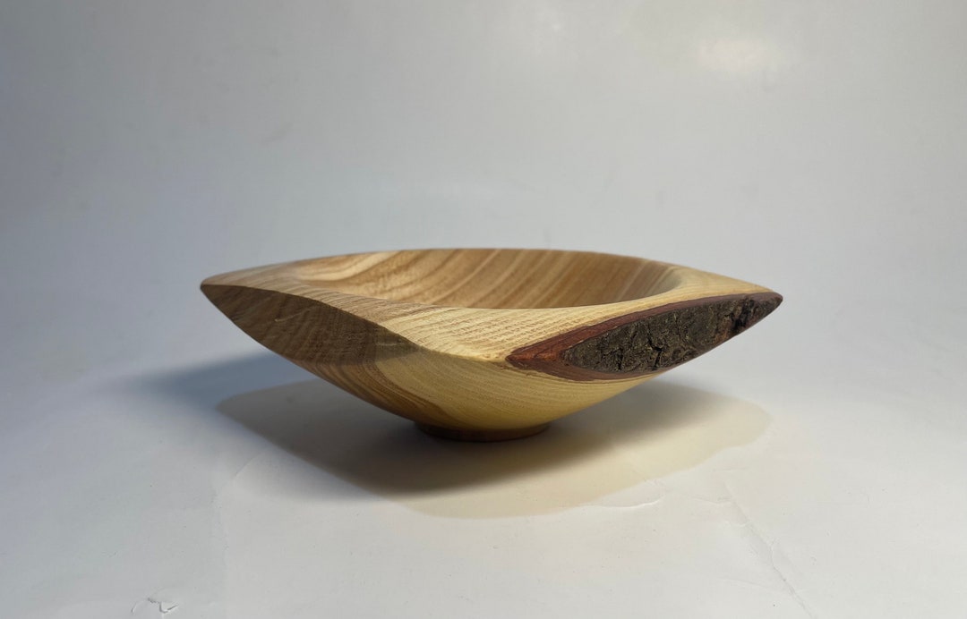 Honey Locust Decorative Wood Turned Bowl - Etsy