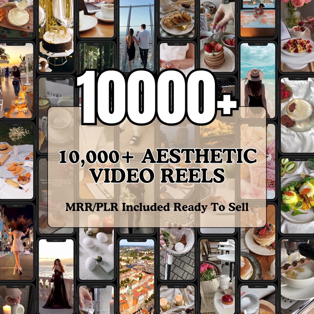 Faceless Reels Template, 400+ Aesthetic Template, Canva Videos ...