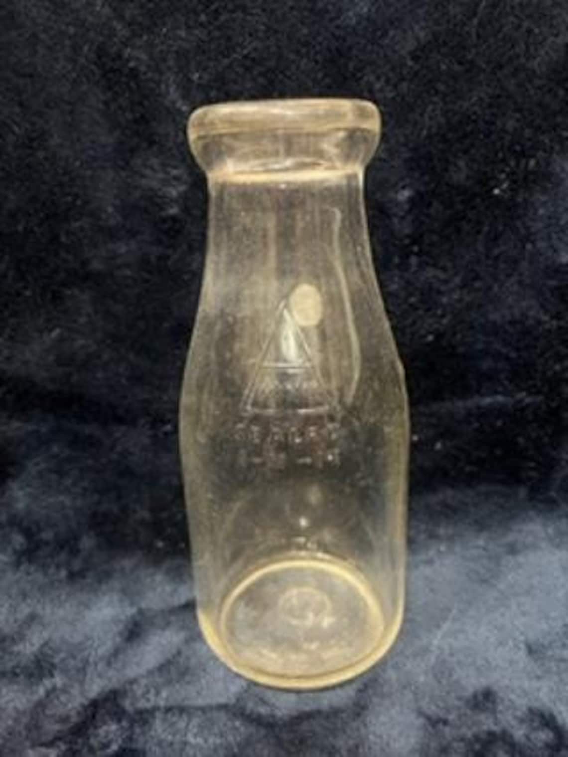 Antique Milk Bottle - Etsy