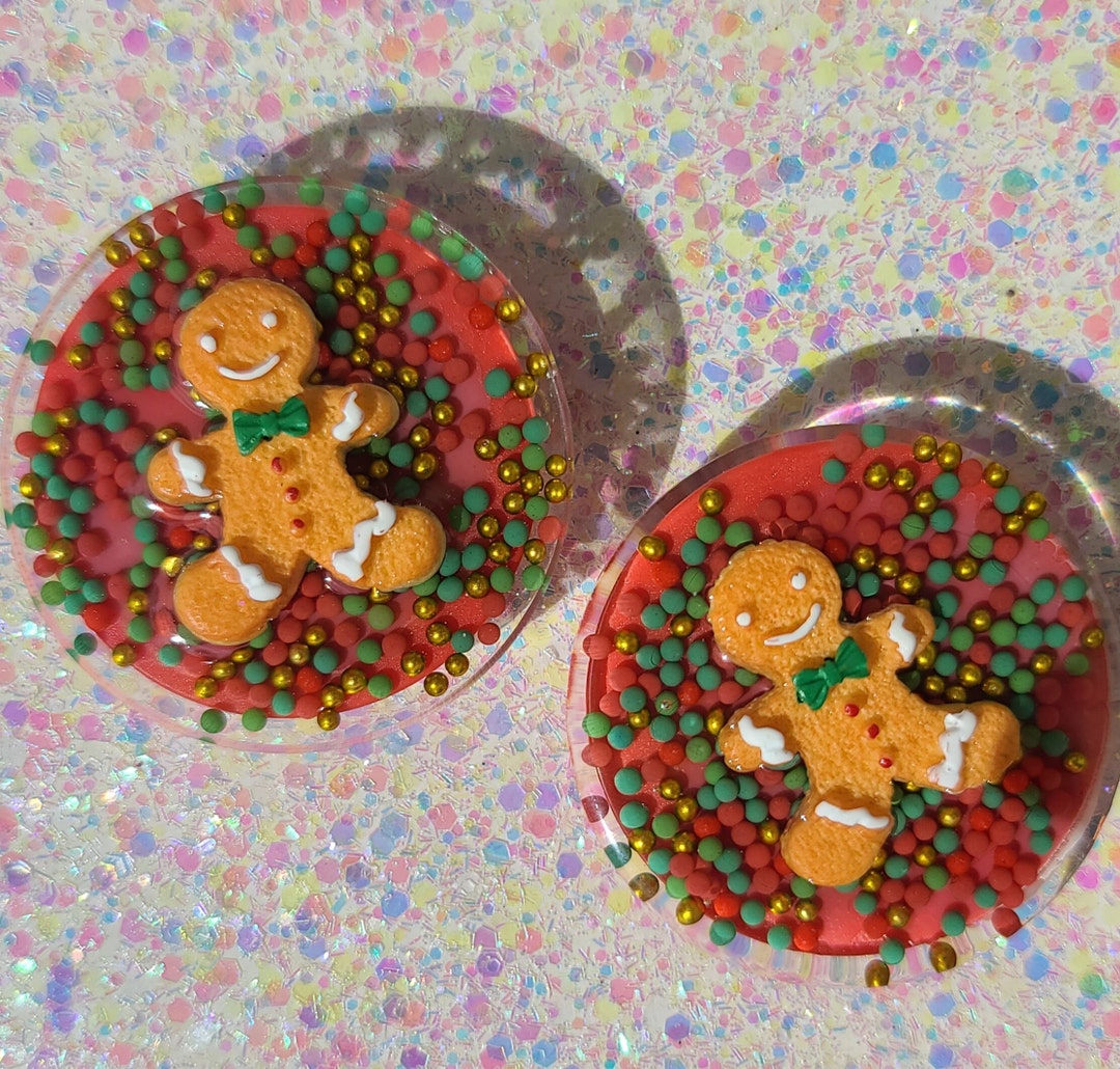 3D Gingerbread Man Christmas Phone Grip - Etsy