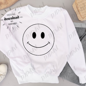 Smiley Face SVG Bundle, Spread Joy and Positivity With These Fun ...