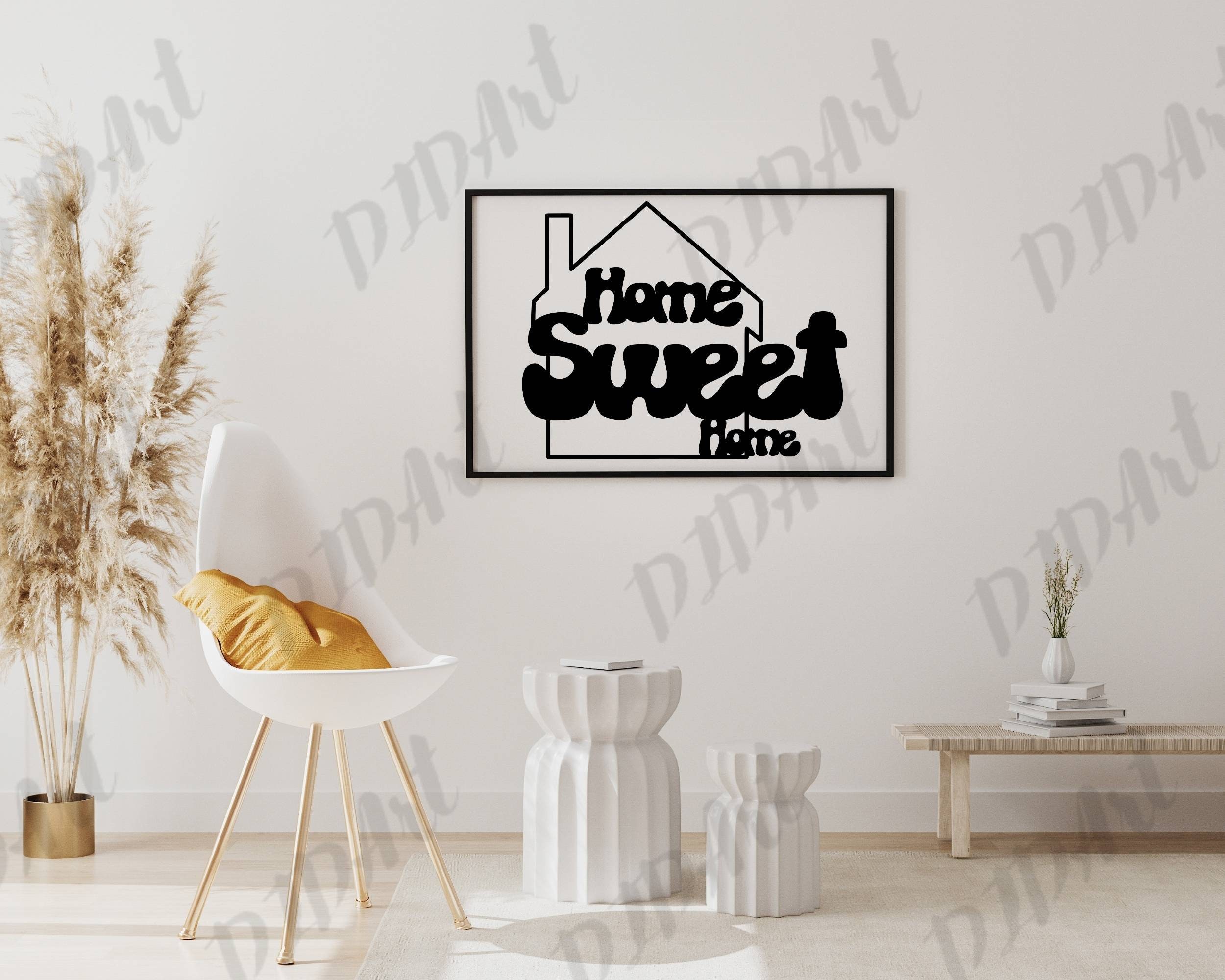 Home Sweet Home Svg PNG, Digital Cutting File, for Cricut, Entryway ...