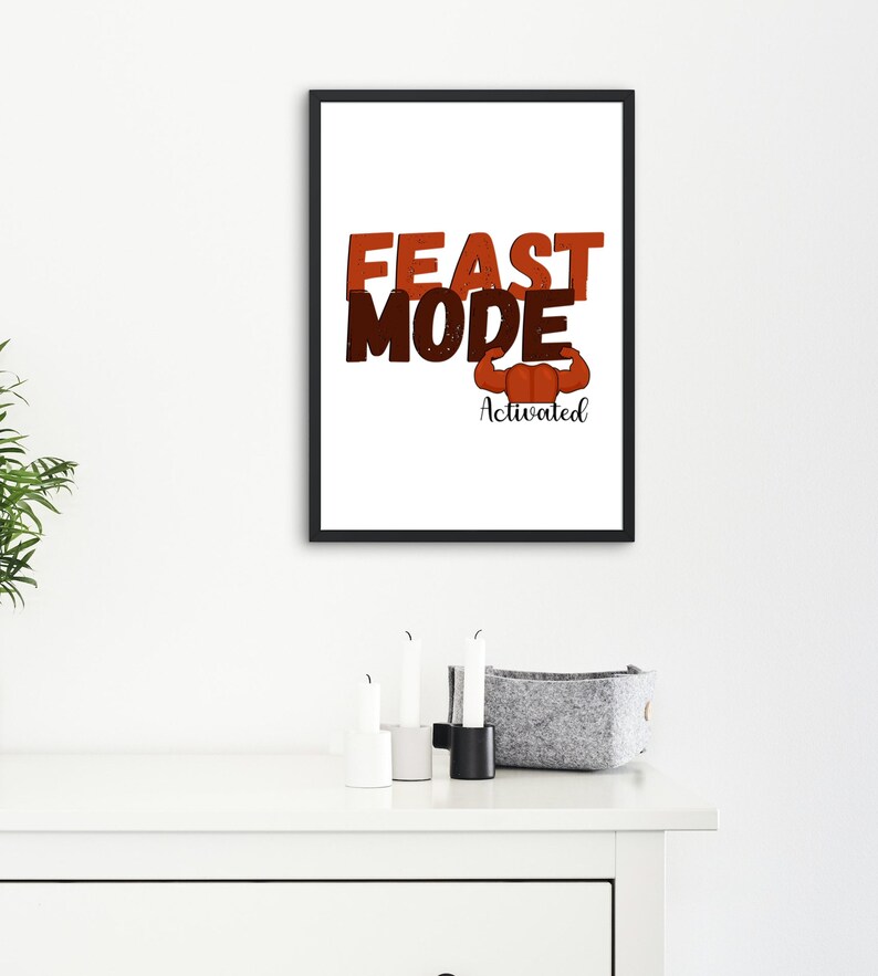 Feast Mode Activated Png/svg Thanksgiving Turkey Png Cut - Etsy
