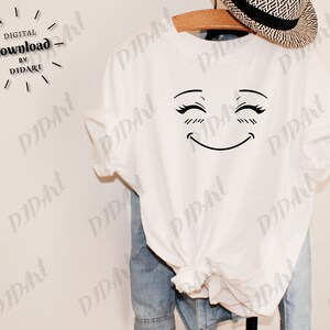 Smiley Face SVG Bundle, Spread Joy With These Fun Girly Smileys, Smiley ...