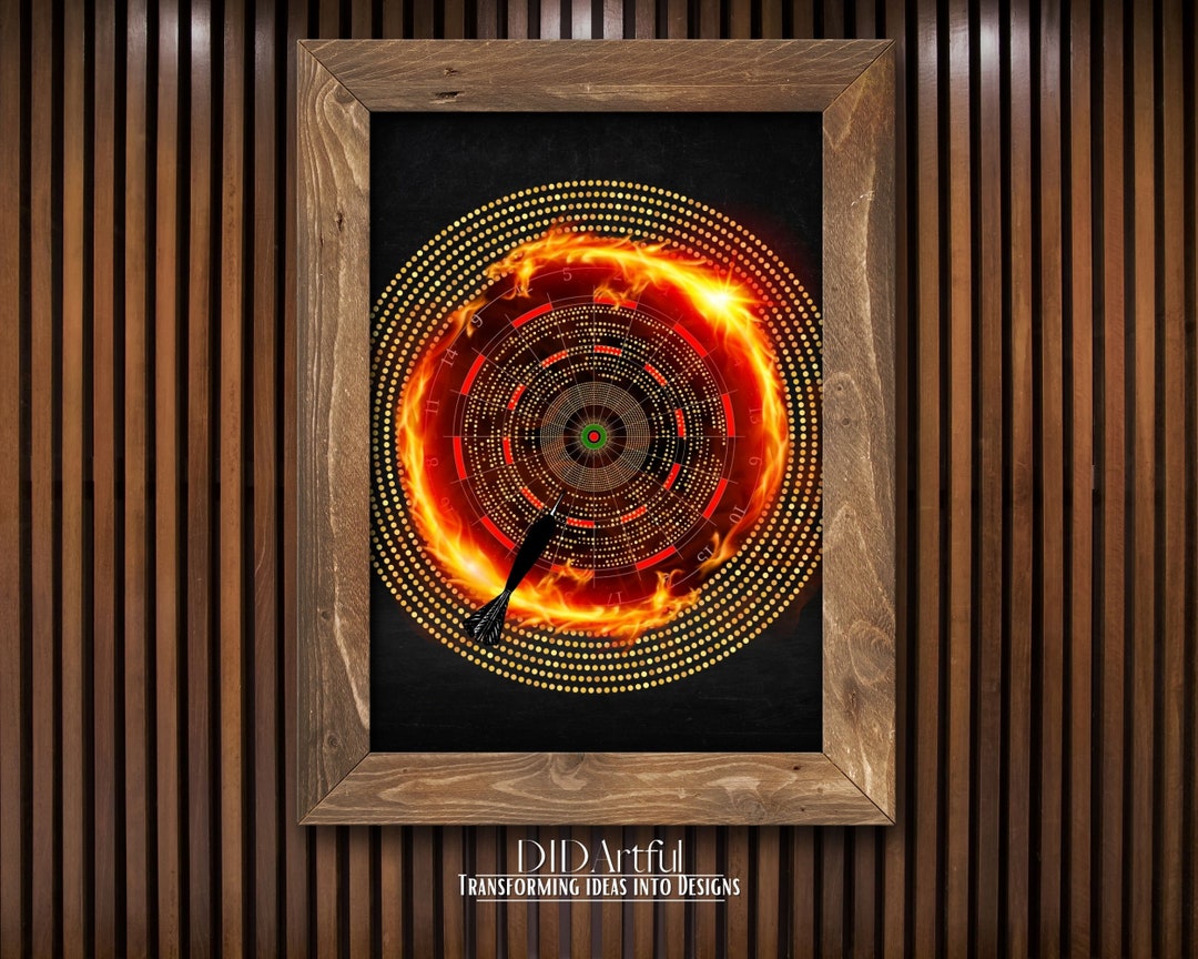 High Quality Digital Art Prints, Modern and Futuristic Darts Designe ...