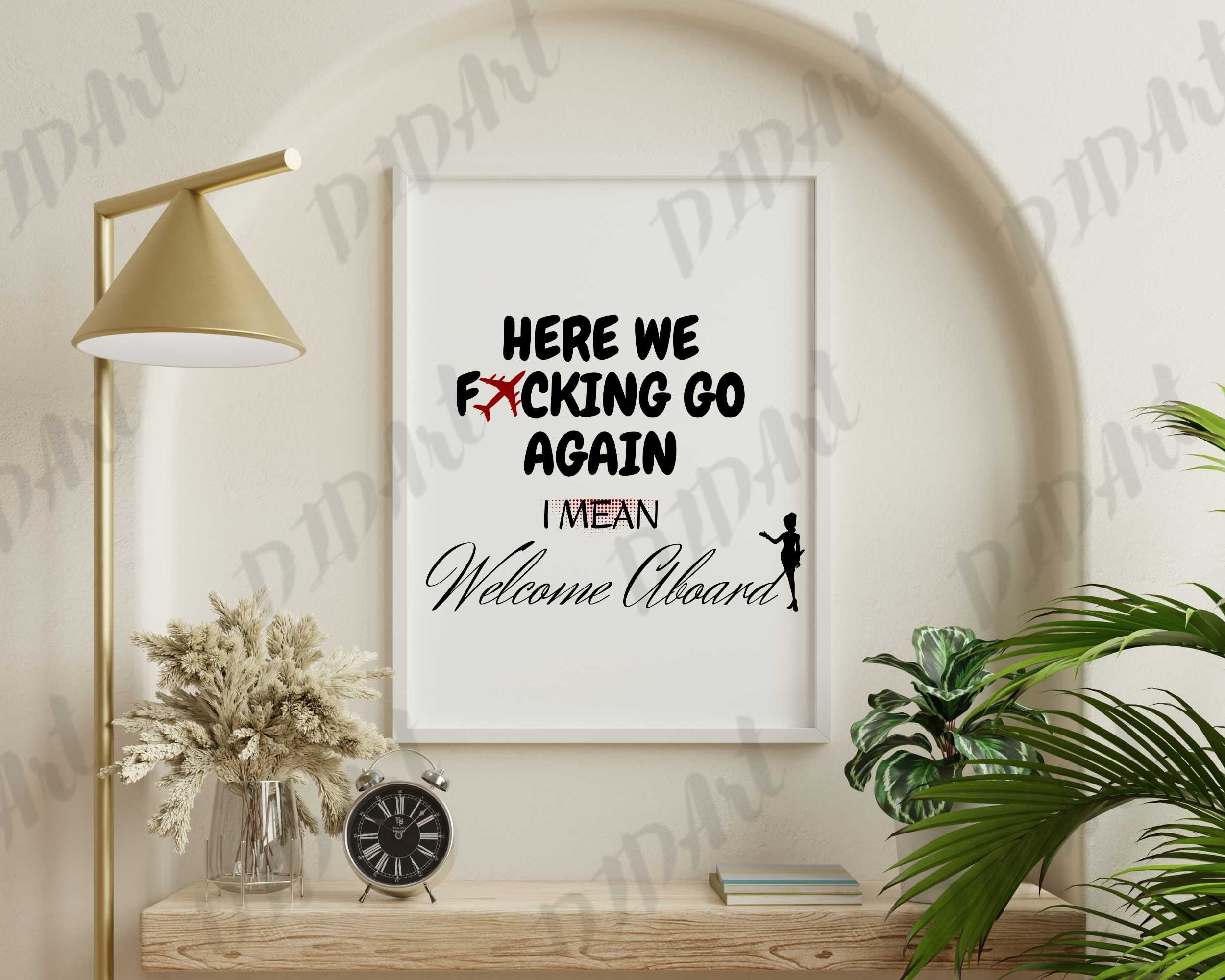 Funny Cabin Crew PNG SVG, Flight Attendant Gift Idea, Flight Attendant ...