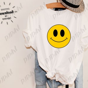 Smiley Face SVG Bundle, Spread Joy and Positivity With These Fun ...