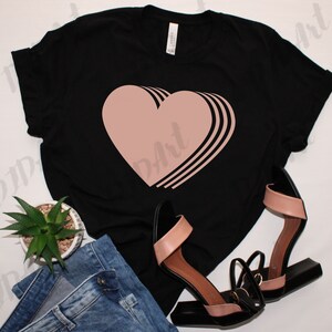 Heart SVG Bundle, 3D Heart Shape Svg Png Pdf Jpg, Valentine Heart ...