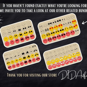 Smiley Face SVG Bundle, Spread Joy With These Fun Girly Smileys, Smiley ...