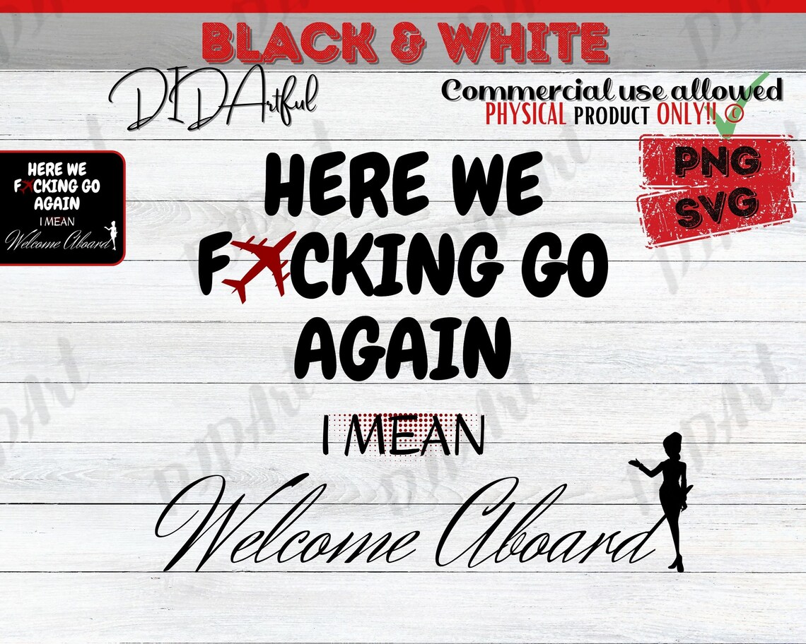 Funny Cabin Crew PNG SVG Flight Attendant Gift Idea Flight - Etsy