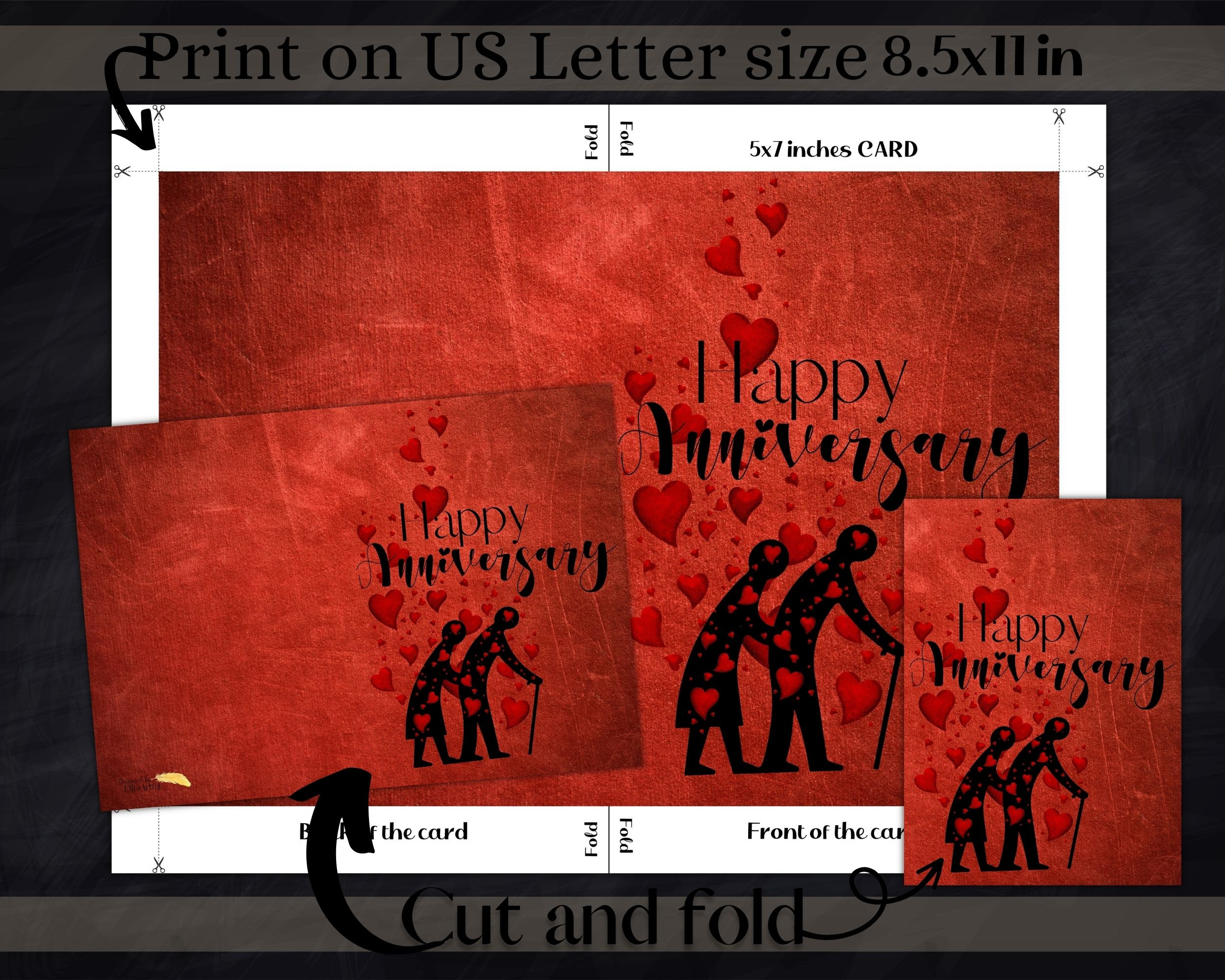 Happy Anniversary Card, Funny Greeting Card, Couple Anniversary Card ...