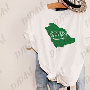 Premium SVG and PNG Saudi Arabia Map Flag Design, KSA Map, Saudi Arabia ...