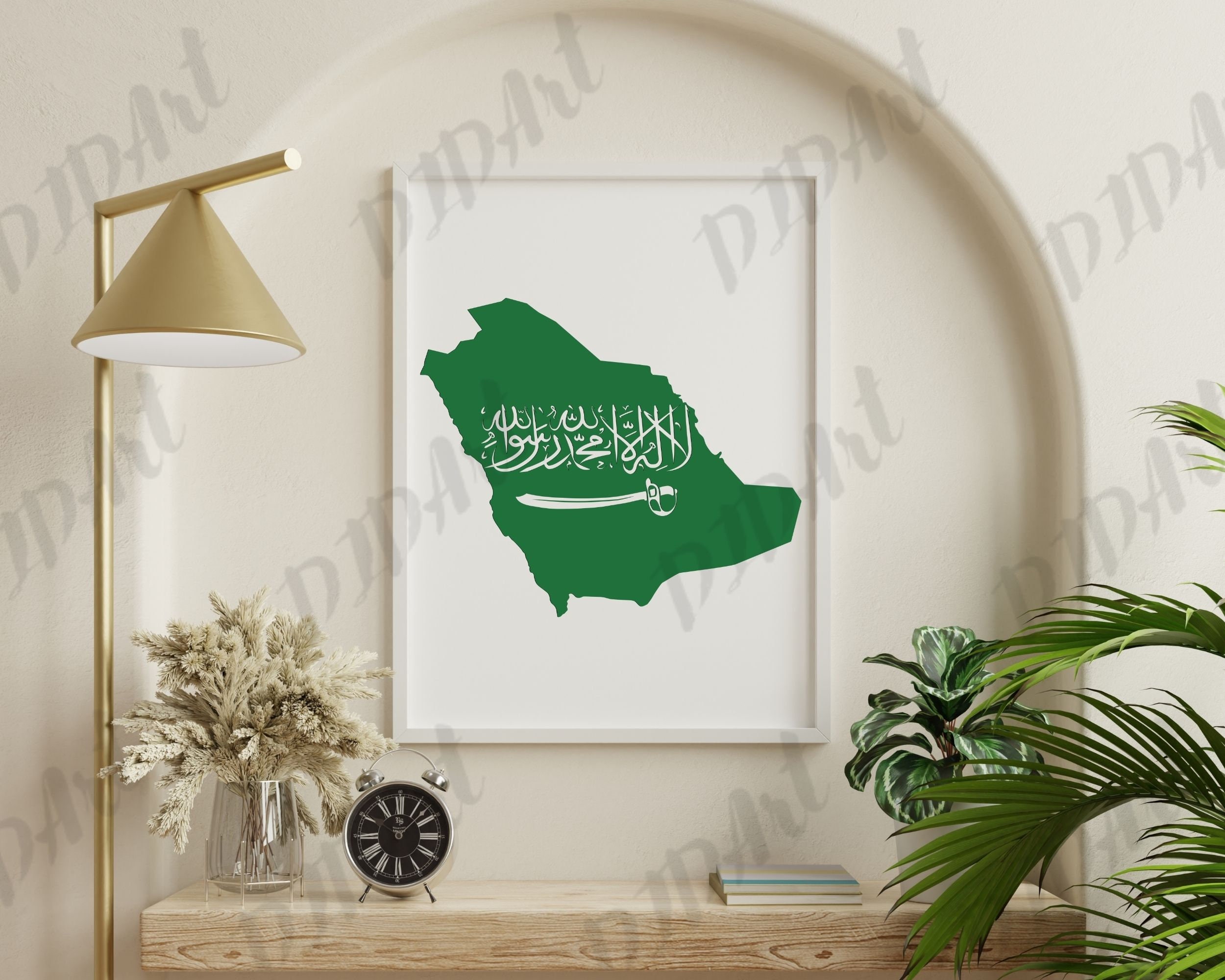 Premium SVG and PNG Saudi Arabia Map Flag Design, KSA Map, Saudi Arabia ...