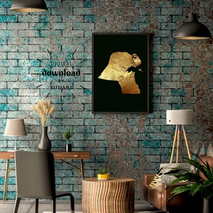 Kuwait Map, Kuwait Country Map, Golden Art Print Illustration, Kuwait ...