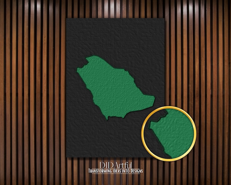 Saudi Arabia Map, KSA Country Map, Textured Art Print, Saudi Arabia ...