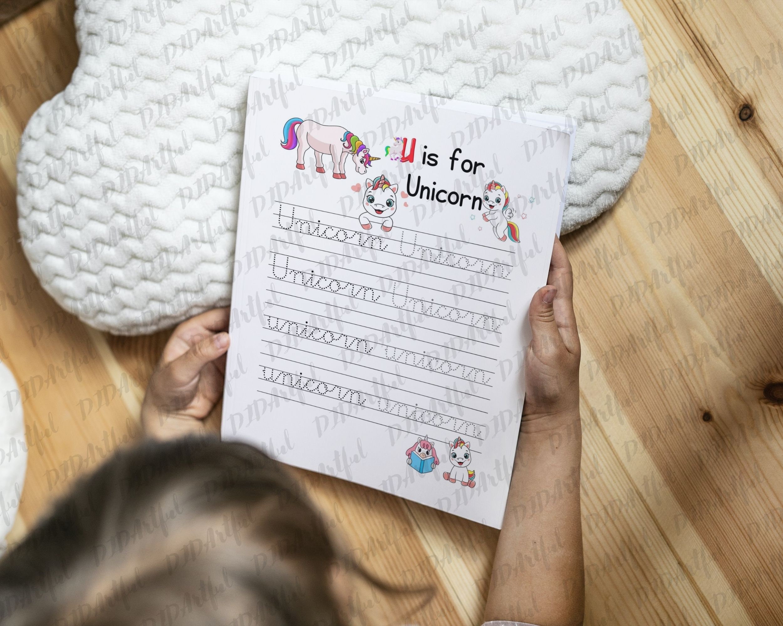 Animal Alphabet Words Tracing, Kids Activities Practice Sheets ...