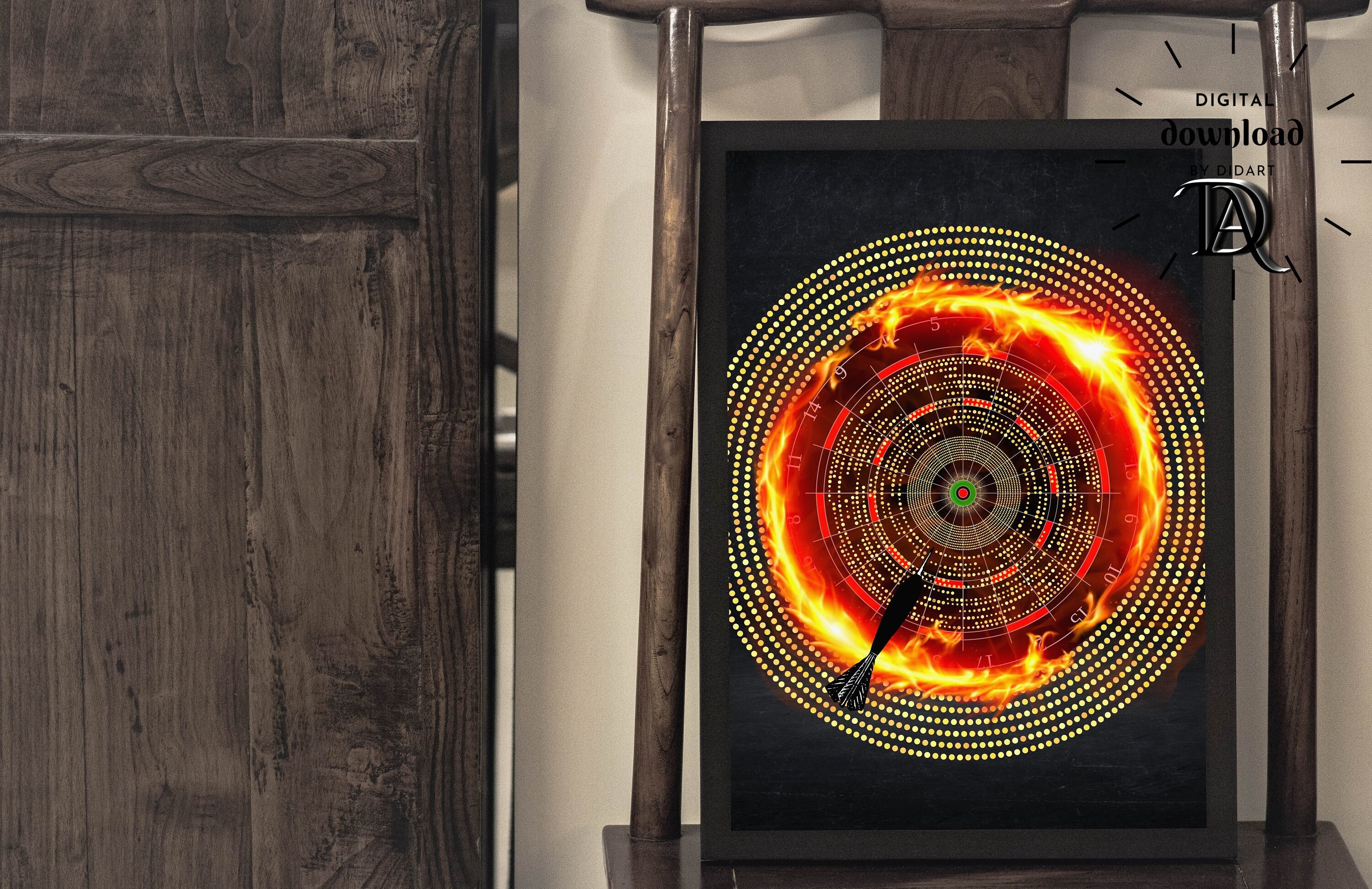 High Quality Digital Art Prints, Modern and Futuristic Darts Designe ...