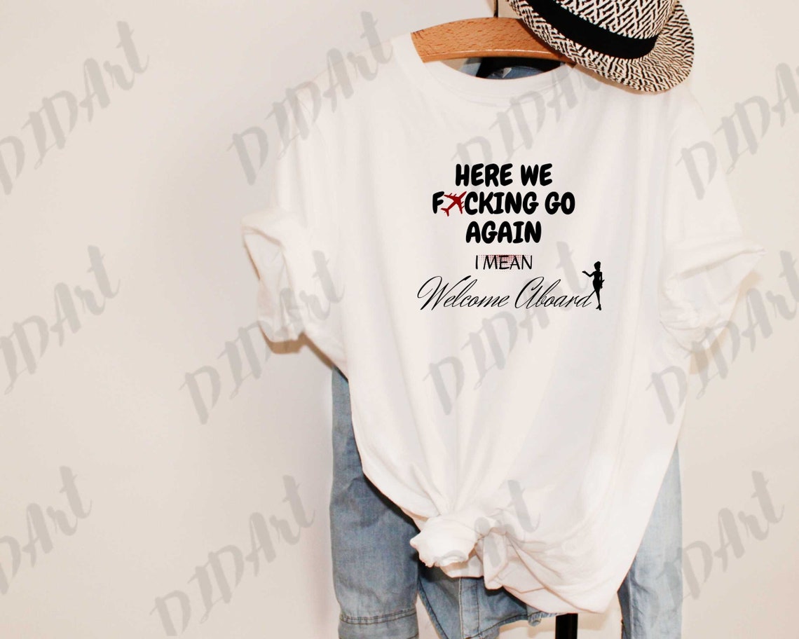 Funny Cabin Crew PNG SVG, Flight Attendant Gift Idea, Flight Attendant ...