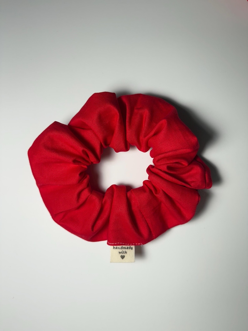 Handmade Scrunchies - Red Collection - Etsy