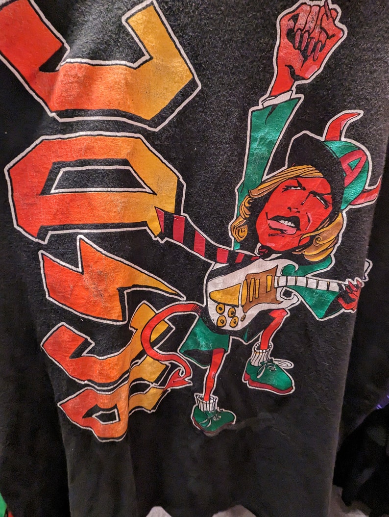2000 AC/DC Angus Young Satan T-shirt Size: One Size Fits All - Etsy