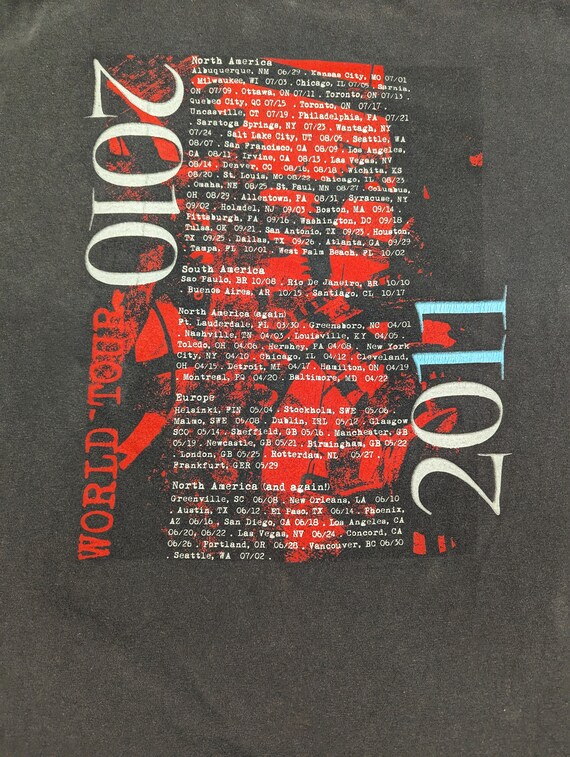 Vintage Rush "Time Machine World Tour" T-Shirt Size:… - Gem