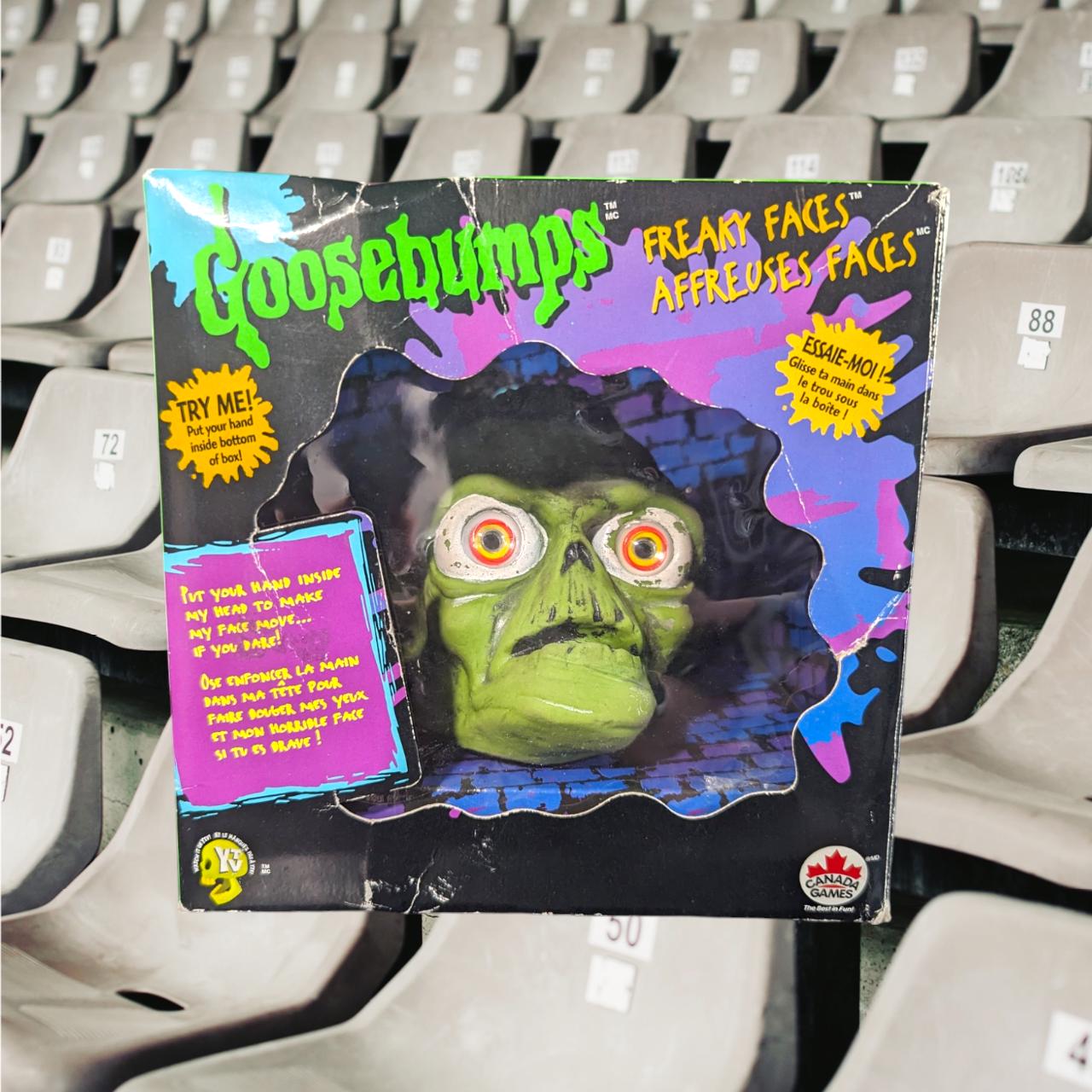 Vintage Goosebumps 1996"freaky Faces" Shrunken Head Toy /with Box - Etsy