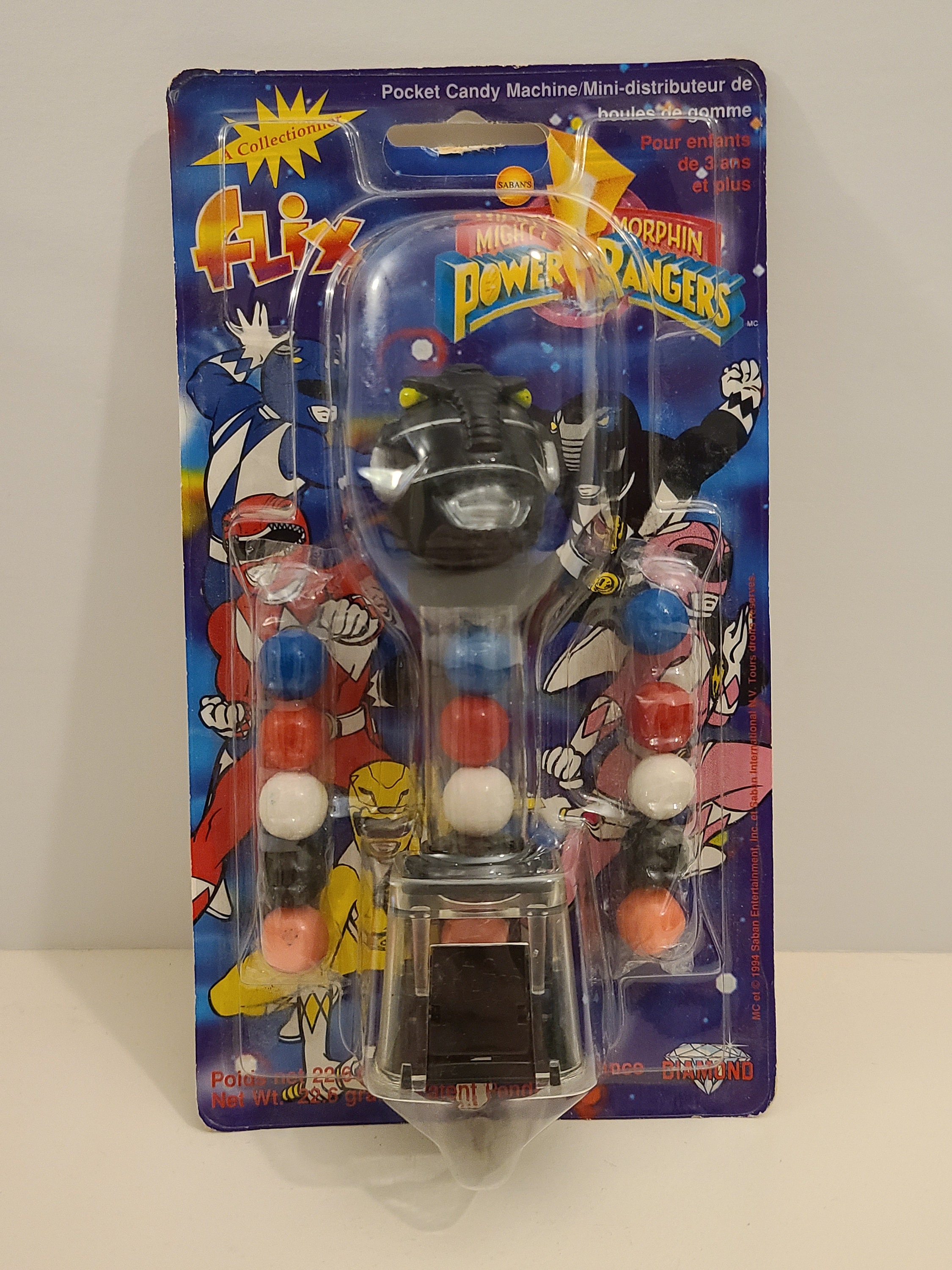 1994 Flix Power Rangers Mini Gum-ball Machines*in THE PACKAGING* - Etsy