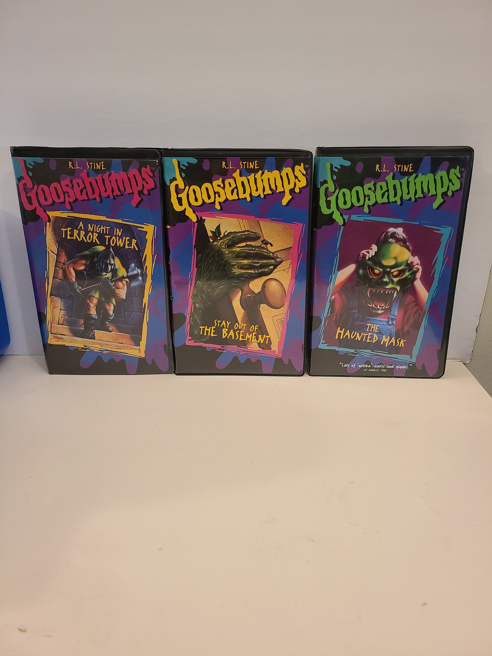 Goosebumps VHS Bundle the Haunted Mask the Tower of Terror - Etsy UK