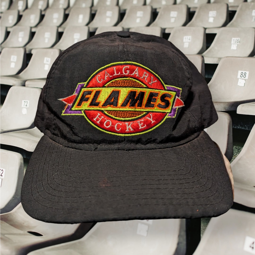 Vintage Late 80s calgary Flames Starter Hat no Flaws - Etsy