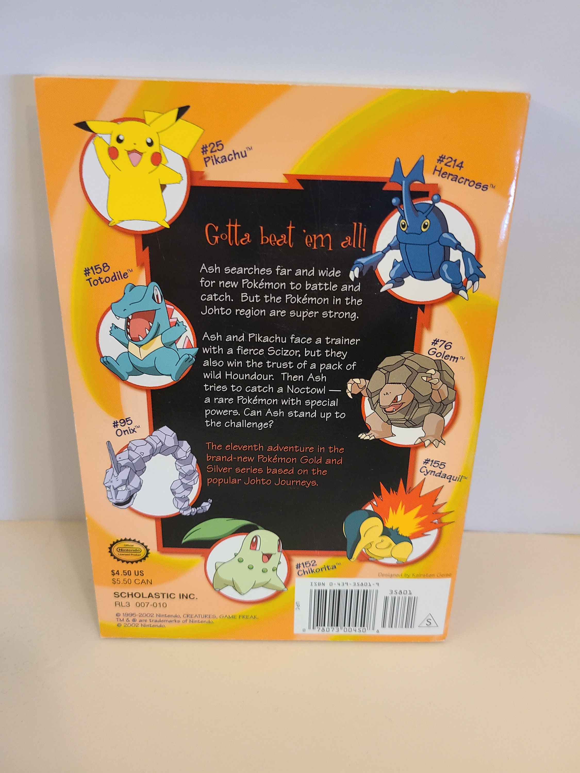 Pokemon Chapter Book: Tough Enough by Tracey West 2002, Digest ...