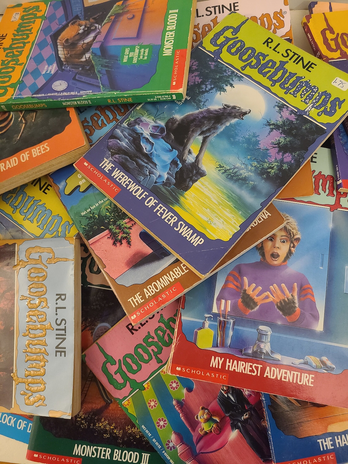 Vintage First/early Print R.L. Stine Goosebumps Books - Etsy