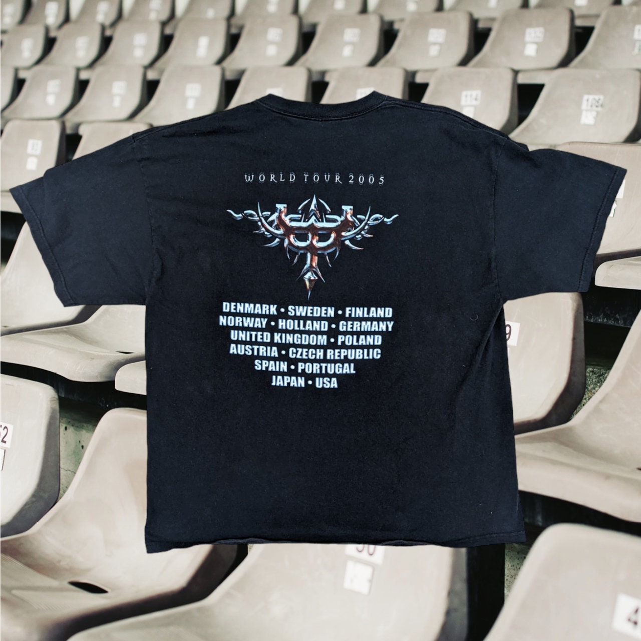 Vintage Judas Priest "angel of Retribution 2005 World Tour" T-shirt ...