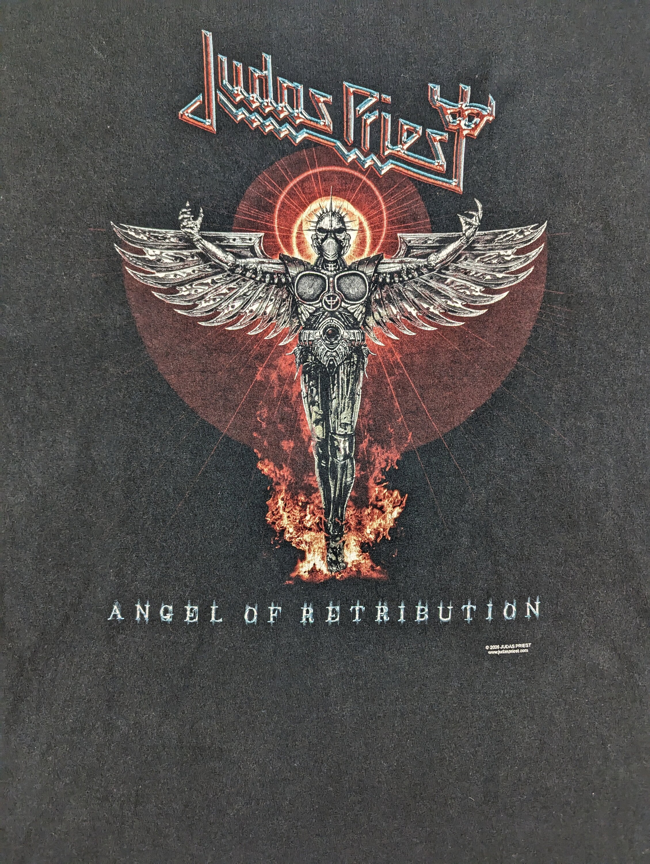 Vintage Judas Priest "angel of Retribution 2005 World Tour" T-shirt ...