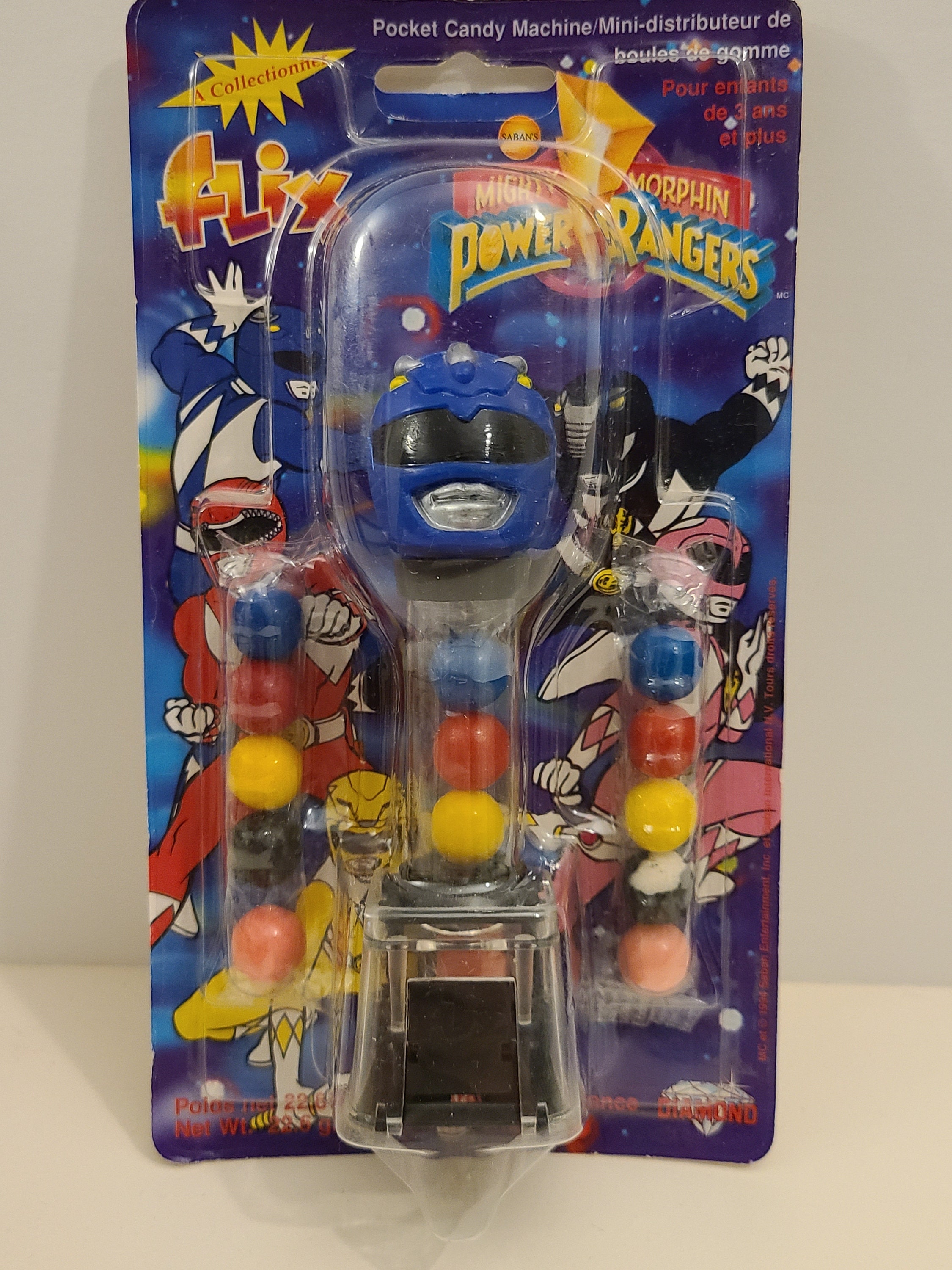1994 Flix Power Rangers Mini Gum-ball Machines*in THE PACKAGING* - Etsy